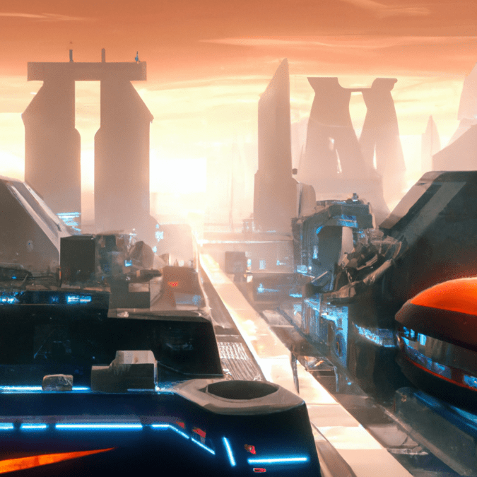 What is the impact of technology on the futuristic city design and ...