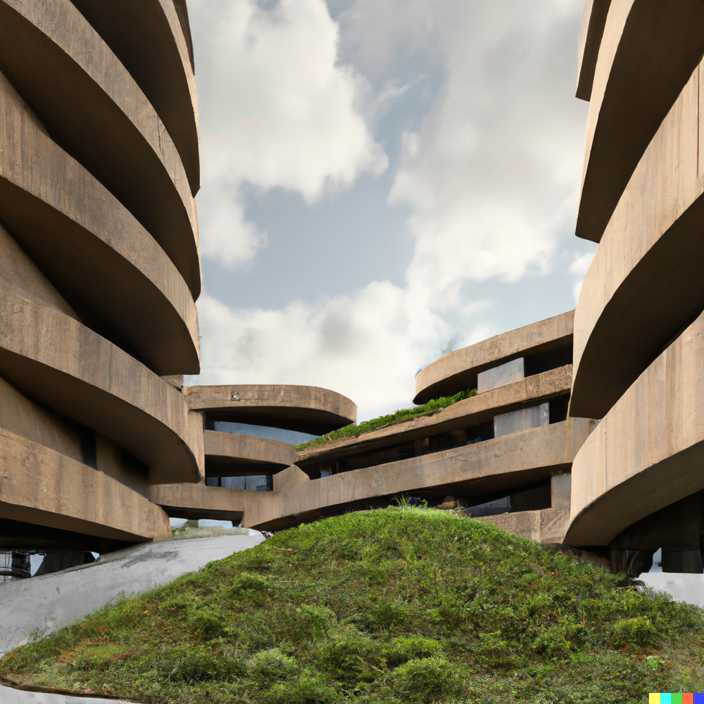 The potential of sand printing technology for design an architecture.