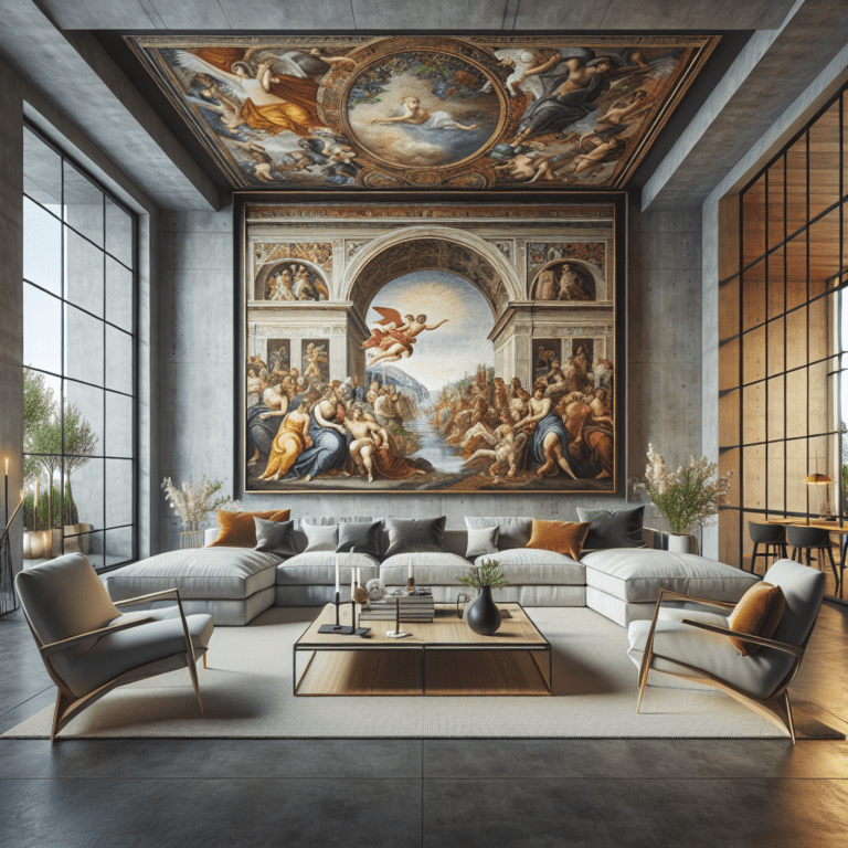 Exploring the Revival of Frescoes in Modern Interior Design