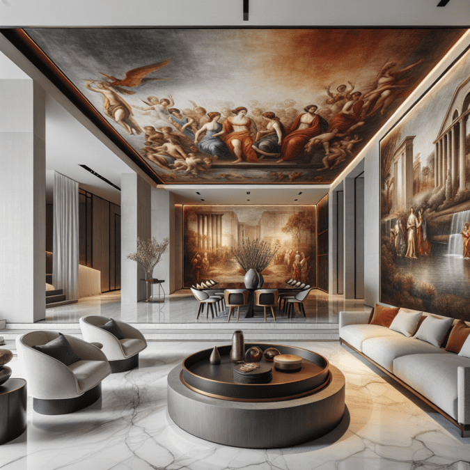 Exploring the Revival of Frescoes in Modern Interior Design