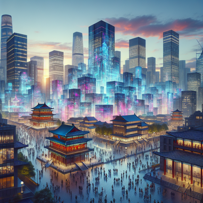 Architectural Projections: Illuminating Buildings with Digital Art