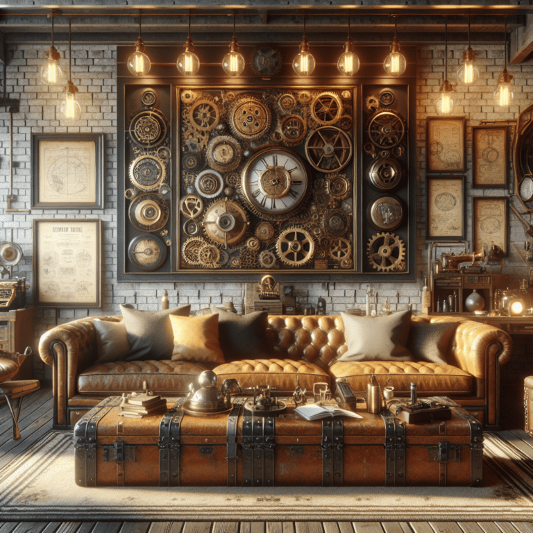 Steampunk Aesthetic: Infusing Industrial Fantasy into Interior Design