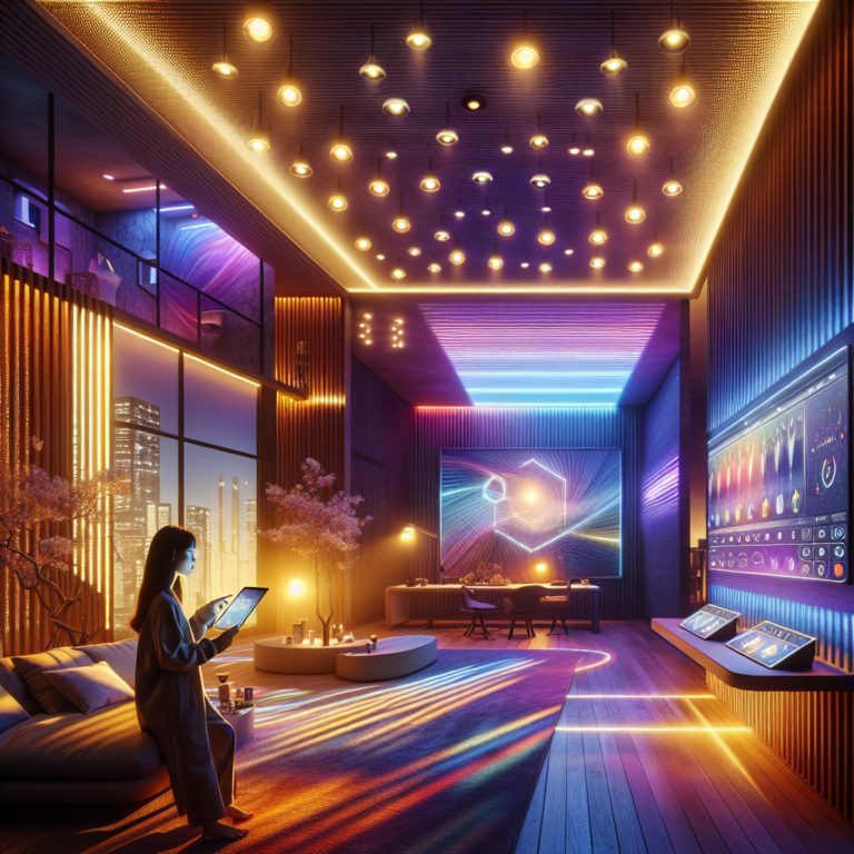 Chromatic illusions in interior lighting color-shifting LEDs for mood ...