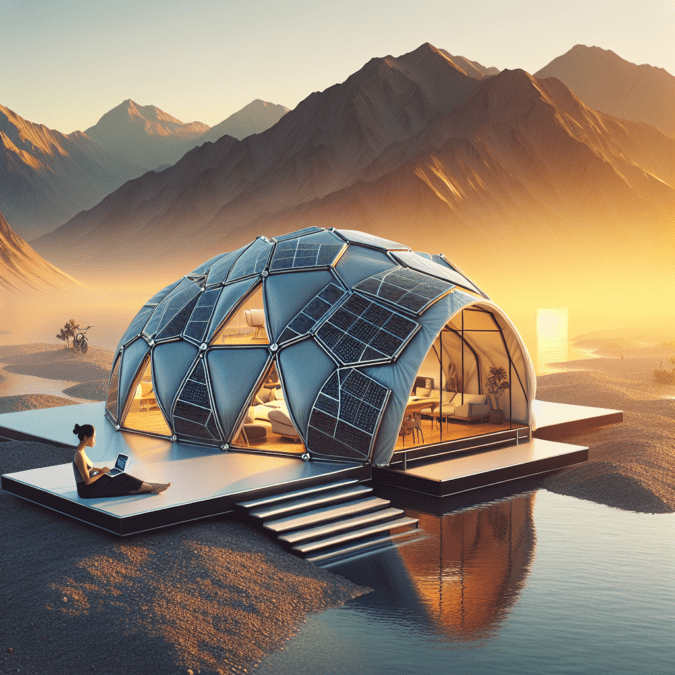 The ephemeral house collapsible living structures designed for multi ...