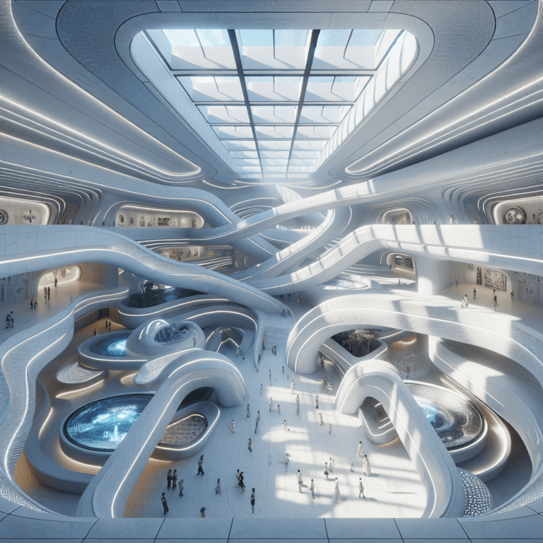 The labyrinth re-imagined twisting corridors in progressive museums