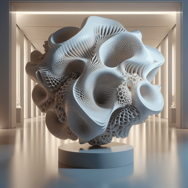 Ceramic parametrics fluid: forms cast from 3D-printed molds
