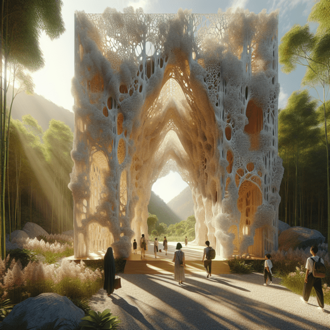 Environmental storytelling sculpting narratives with ephemeral materials