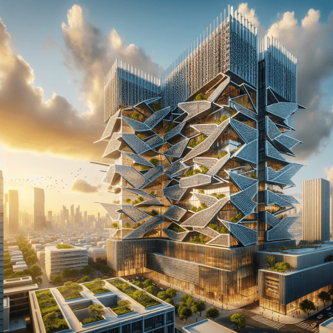 Kinetic façades moving panels for adaptive shading and ventilation