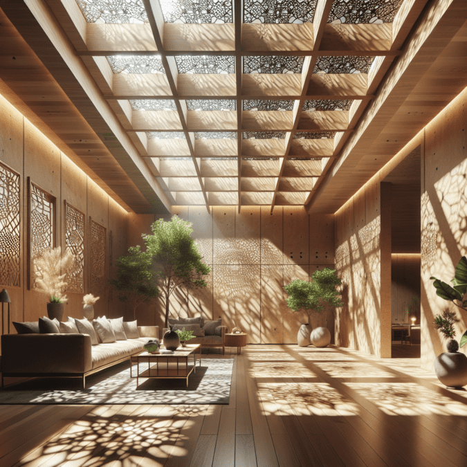 Lantern-inspired skylights: glowing top apertures illuminating living ...