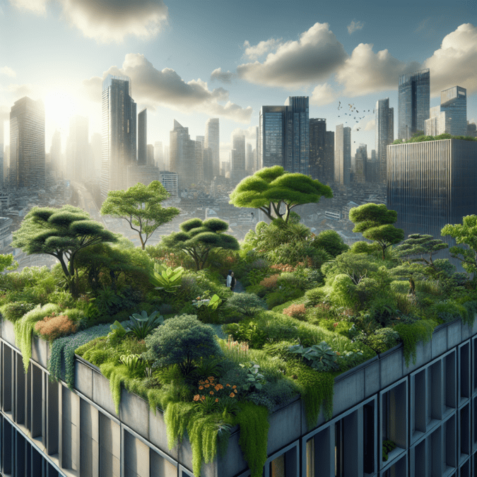 Rewilding rooftops micro-forests: and biodiversity above the city