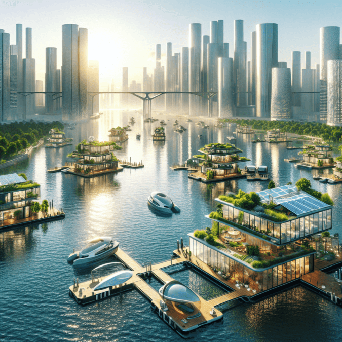 Tidal architecture structures built to shift with rising sea levels