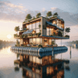 Adaptable amphibious homes: floating foundations for flood-prone regions