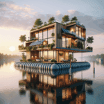 Adaptable amphibious homes: floating foundations for flood-prone regions