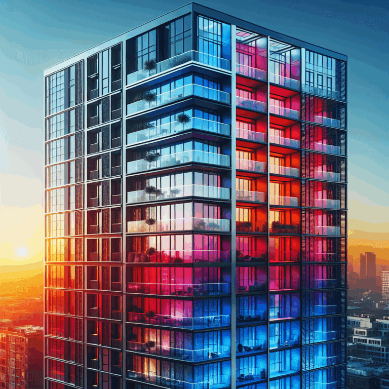 Chromatic façade illusions: thermochromic paint morphing with temperature