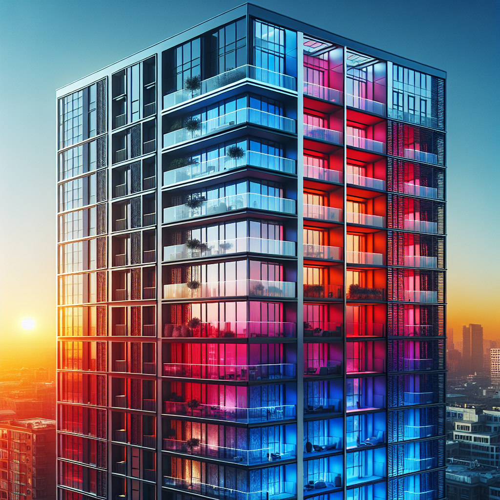 Chromatic façade illusions: thermochromic paint morphing with temperature