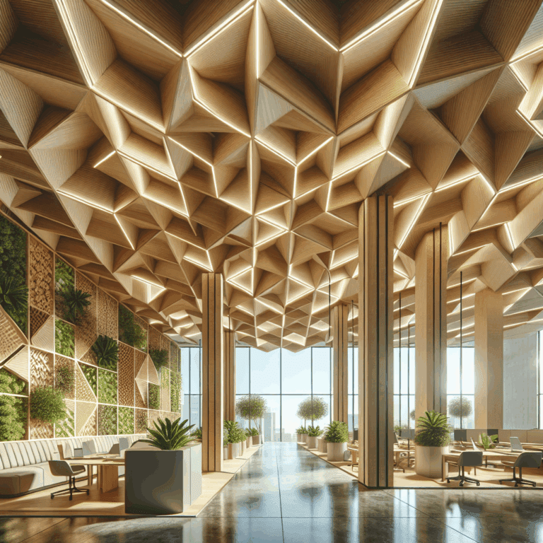 Coffered geometry offices: polygonal partitions for deep focus