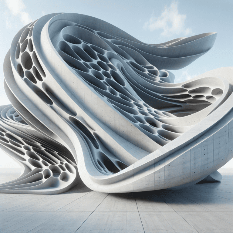 Concrete parametrics fluid: forms cast from 3D-printed molds