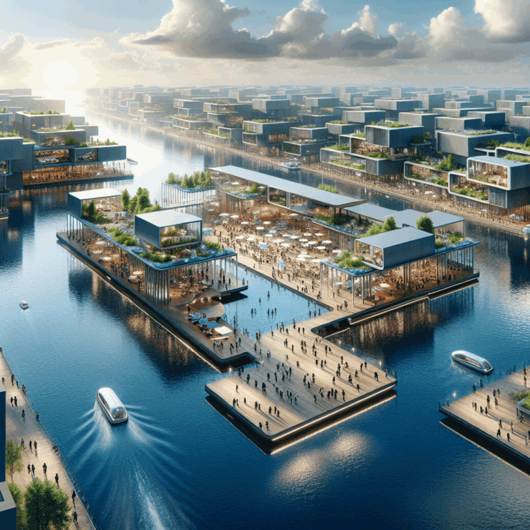 Floating city squares: buoyant plazas for waterfront regeneration