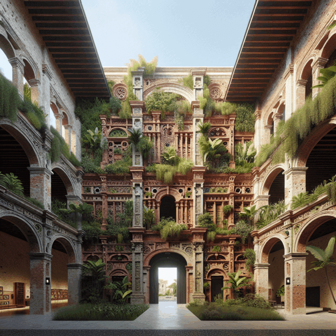 Intramuros patchwork combining: remnants of demolished buildings into ...