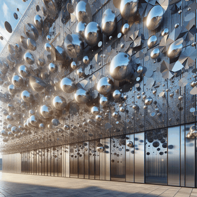 Kinetic architectural ornaments: wind-powered rotating elements on facades