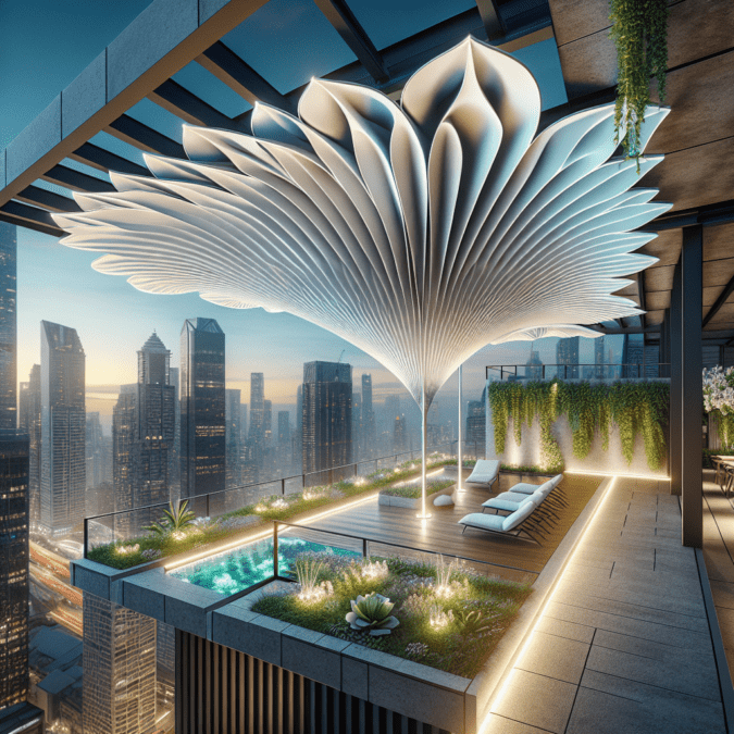 Kinetic canopies retractable: shading systems for open-air living