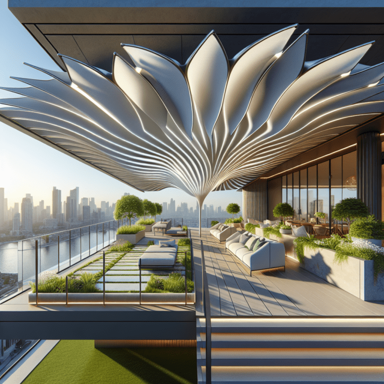 Kinetic canopies retractable: shading systems for open-air living