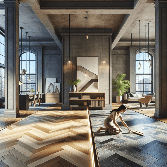Magnetic click-flooring: ultra-fast installation with interchangeable ...