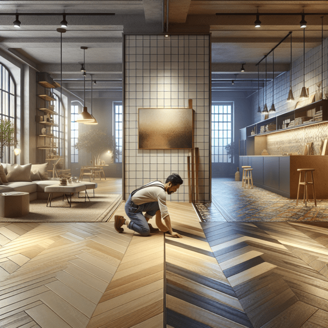 Magnetic click-flooring: ultra-fast installation with interchangeable ...
