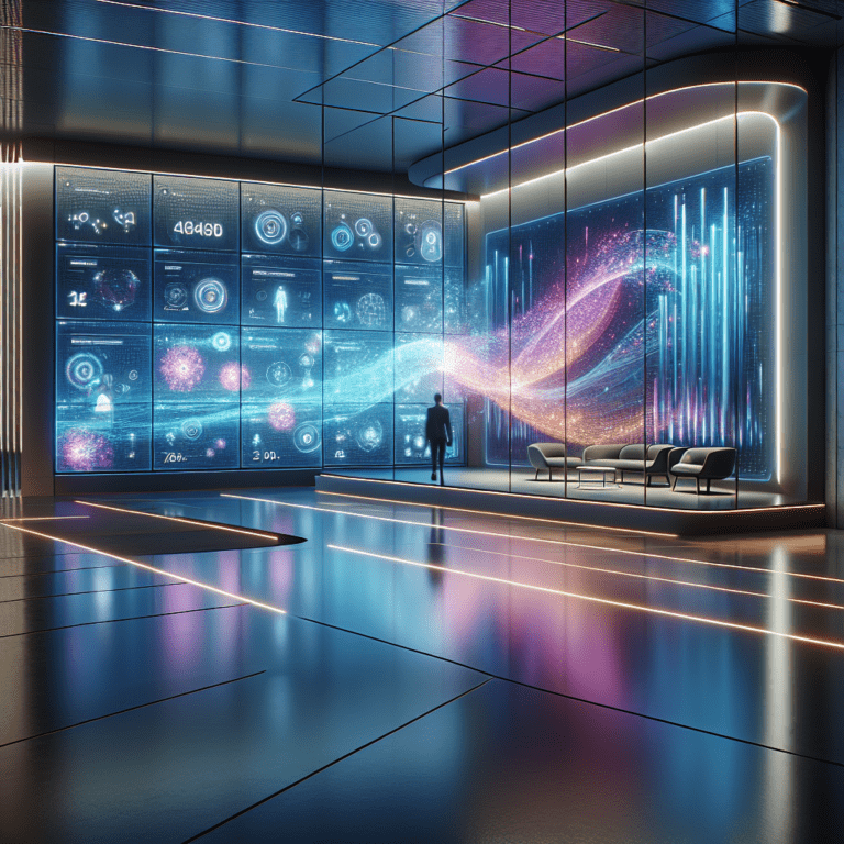 Murals as motion sensors: interactive walls that glow upon contact