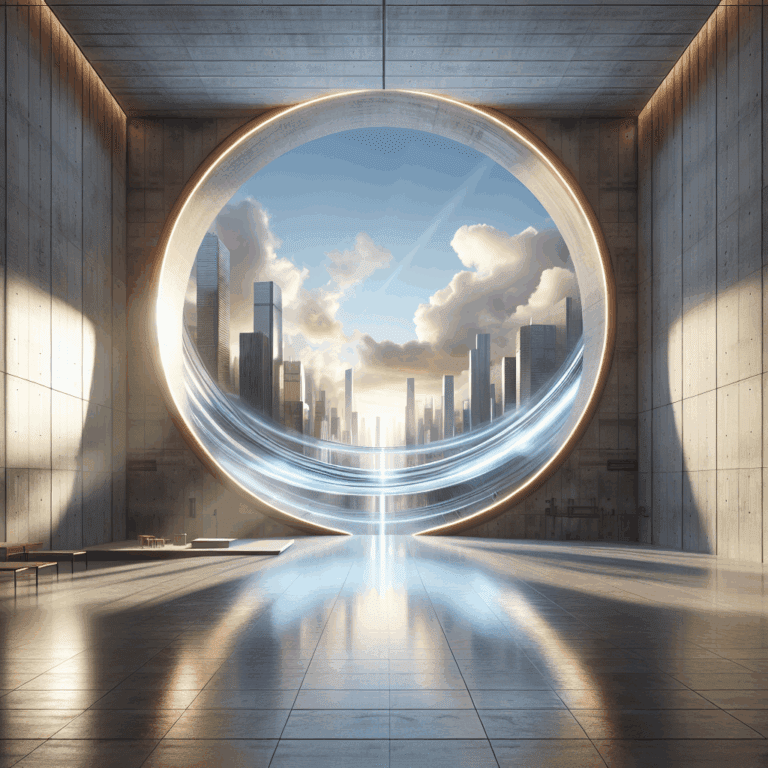 Oculus-inspired windows illusions: of expanding skyline viewpoints