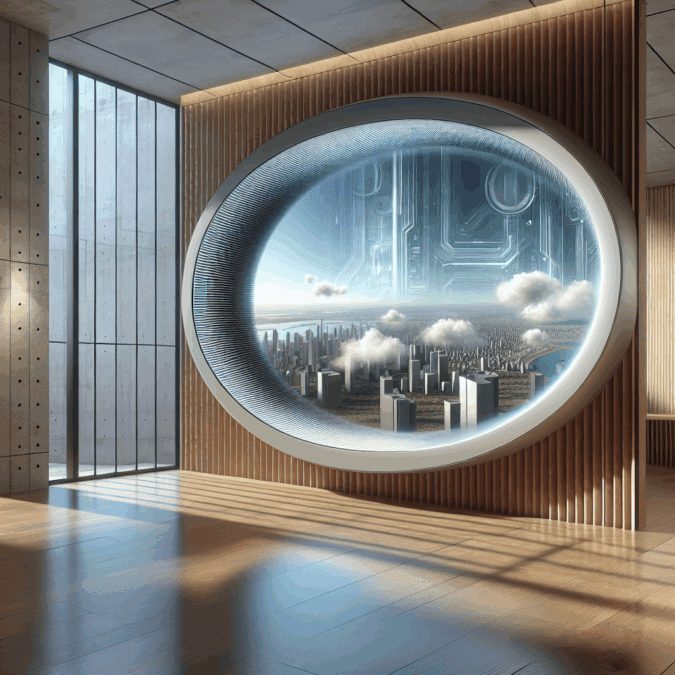 Oculus-inspired windows illusions: of expanding skyline viewpoints