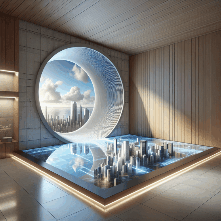 Oculus-inspired windows illusions: of expanding skyline viewpoints