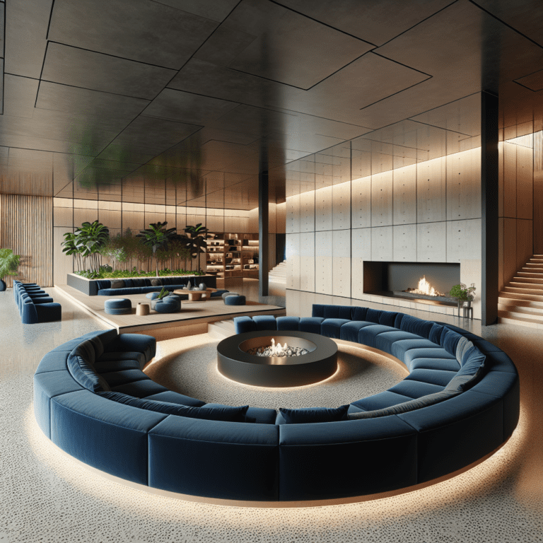Sunken seating conversation: pits returning in postmodern renovations
