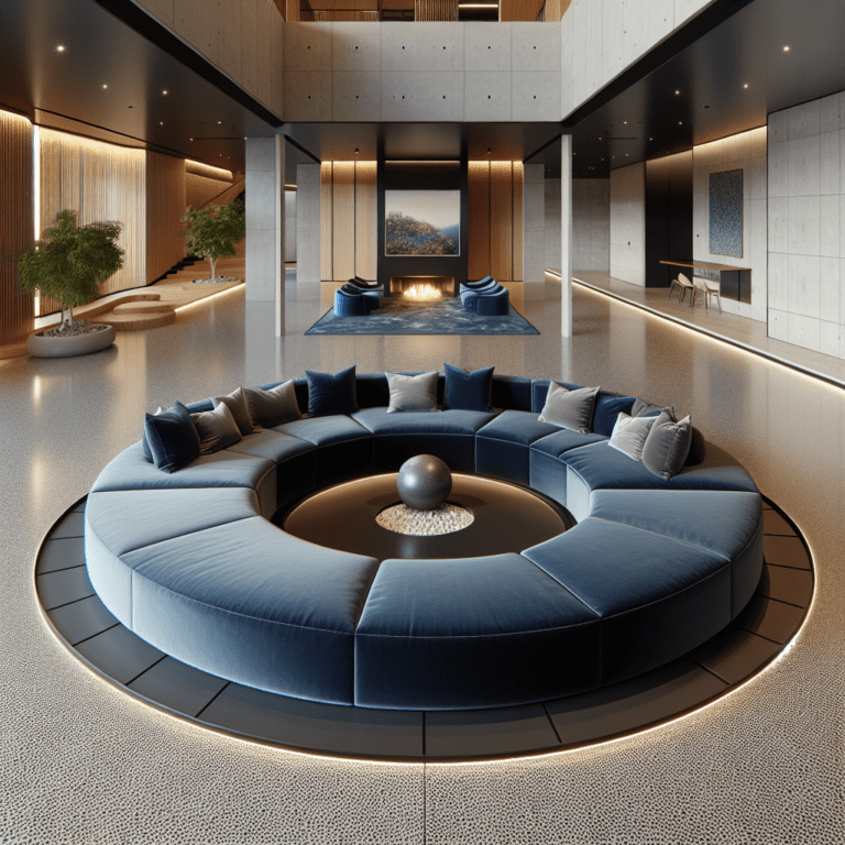 Sunken seating conversation: pits returning in postmodern renovations