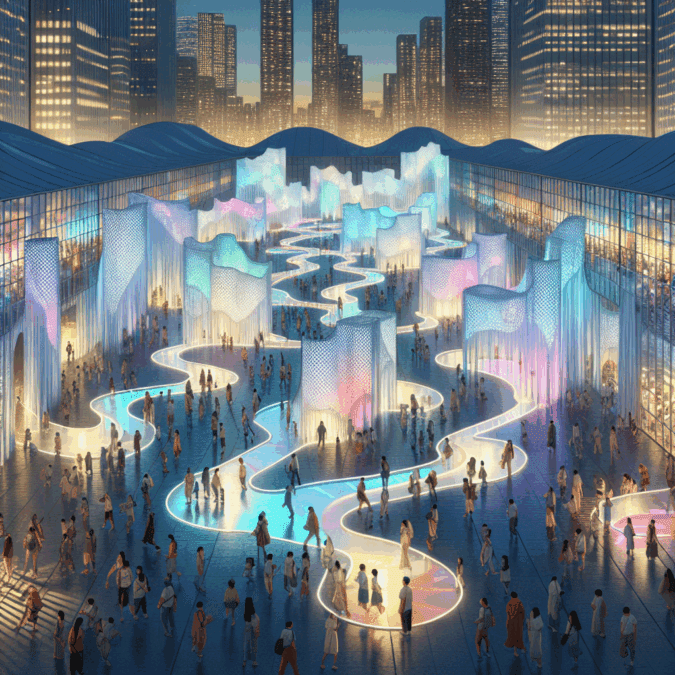 Ambient labyrinth festivals: ephemeral structures celebrating urban ...