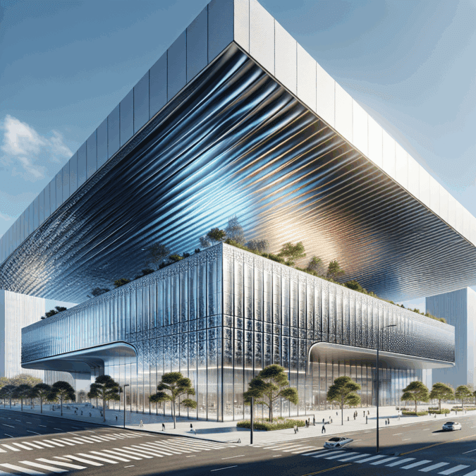 Chromatic illusions in: facade design thermochromic roofs that shift in ...