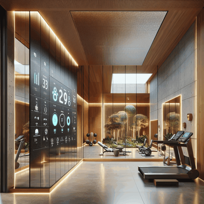 Home Gym Design: Integrating Smart Fitness Technology