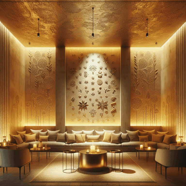 Scented plaster walls: spice-infused architecture for subtle fragrance