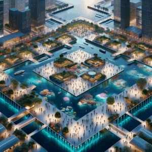 Floating city squares: buoyant plazas for waterfront regeneration