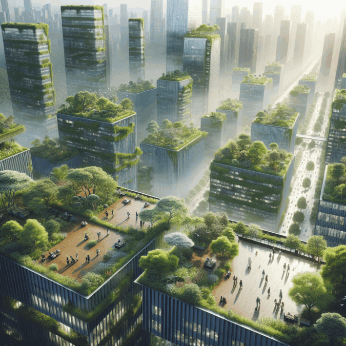 Lush rooftop micro-forests: biodiversity above the city