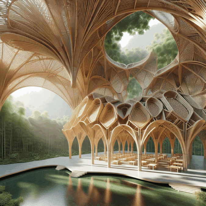 Bamboo fusion ancient: construction meets modern structural engineering
