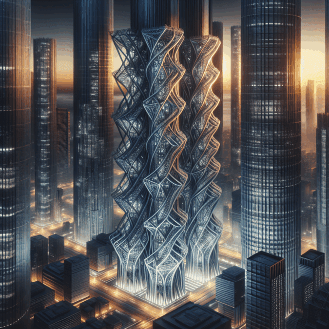 Exoskeletal frames: skeleton structures shaping futuristic silhouettes