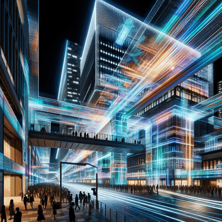 LED graffiti light-infused: street art changing nightly cityscapes