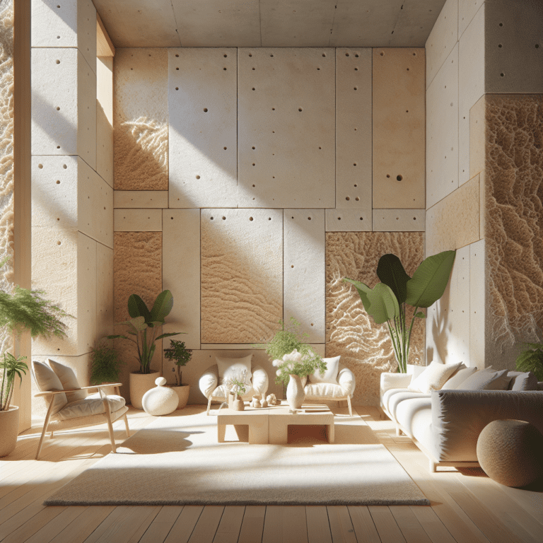Bio-based insulation mushroom-derived: panels for cozy living