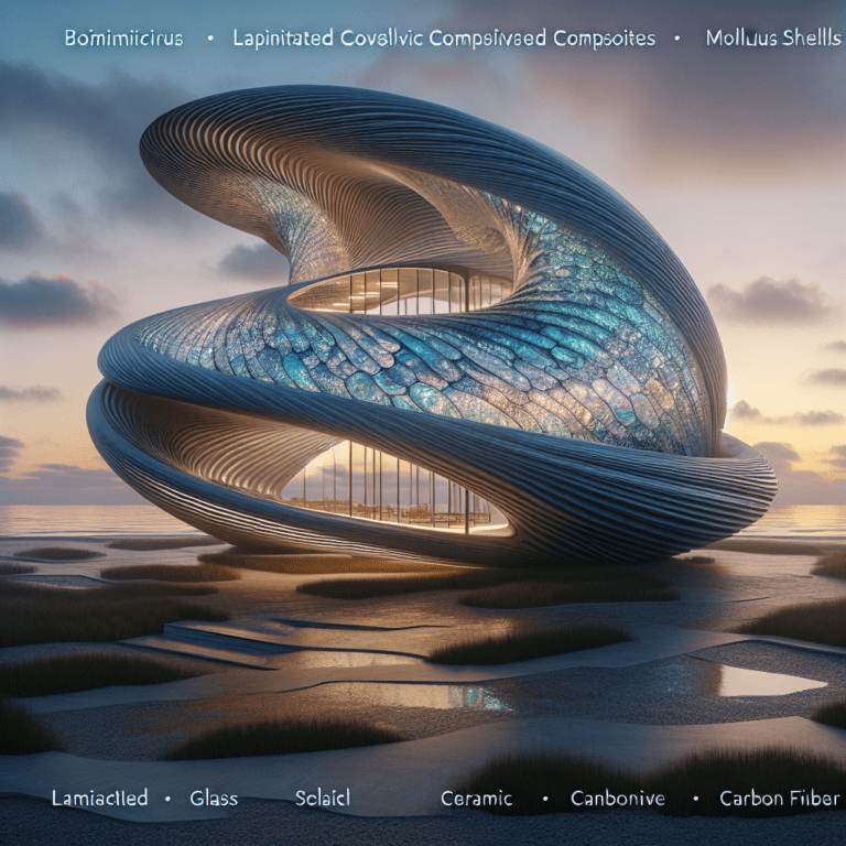 Shell-laminated structures: biomimicry from mollusk patterns