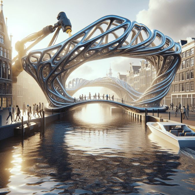 3D-Printed Bridges: The Future of Infrastructure, Built by Robots